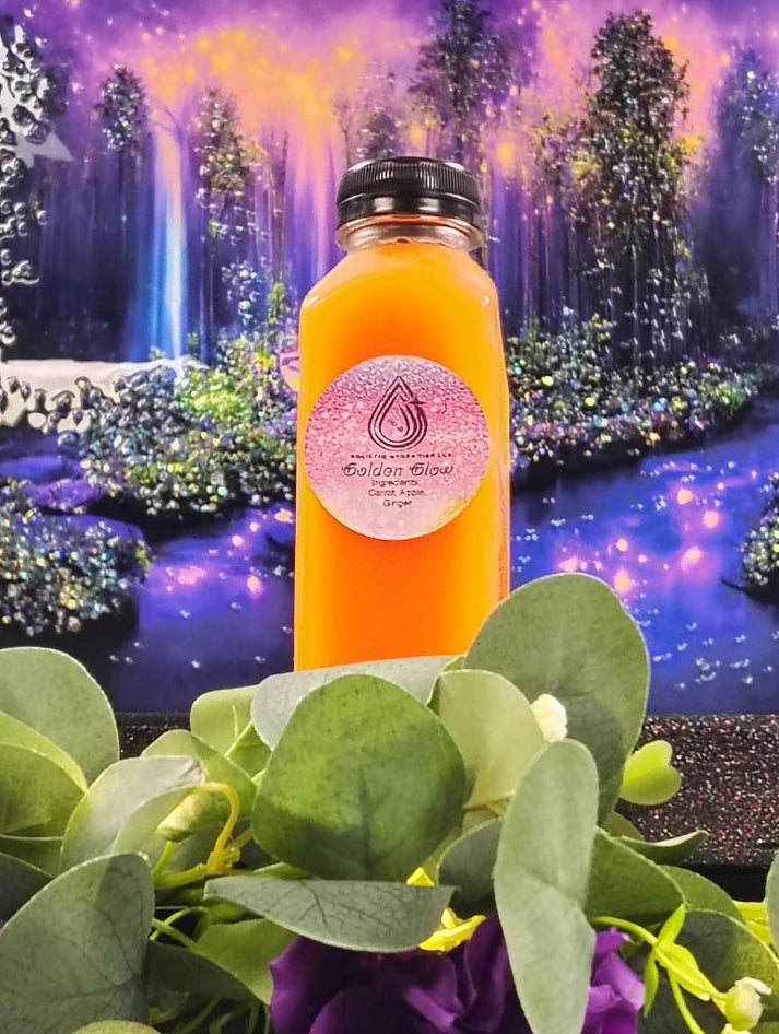 Golden Glow Juice – Enchanting Aromas LLC & Holistic Hydration H3O2